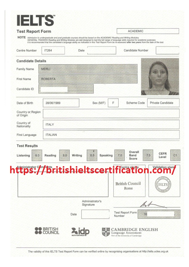 IELTS Without Exam Testimonial | Successful IELTS Registration